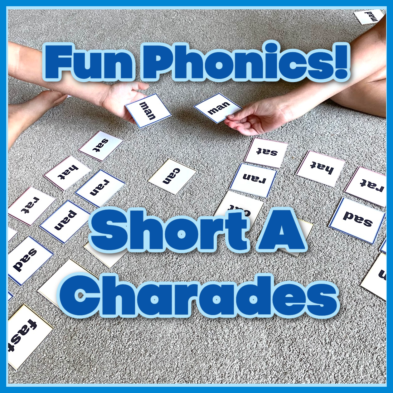 FREE Printable Short A Sound Game - Short A Charades ...