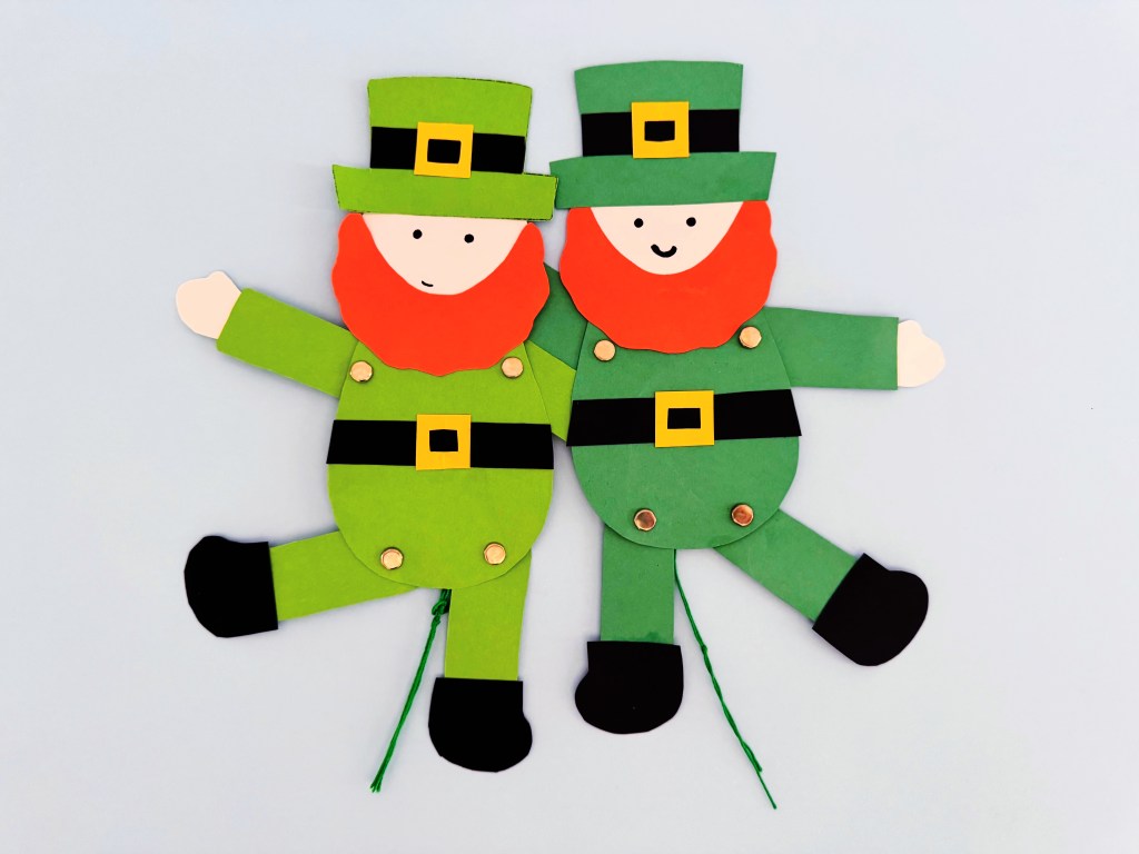 Leprechaun Jumping Jack - St. Patrick's Day Craft for Kids ...